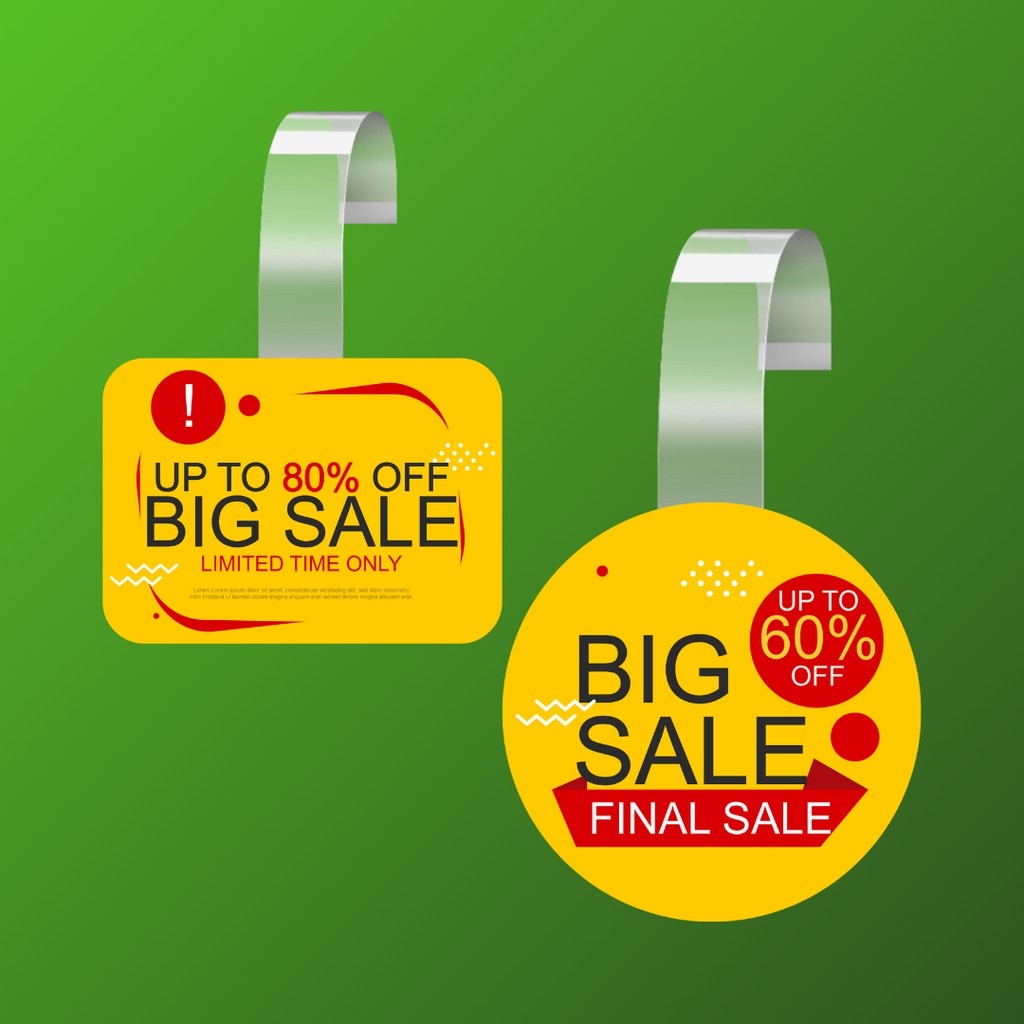 Cetak Wobbler - Extra Print